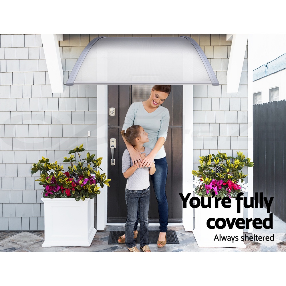 Instahut Window Door Awning Door Canopy Outdoor Patio Sun Shield 1.5mx1 ...