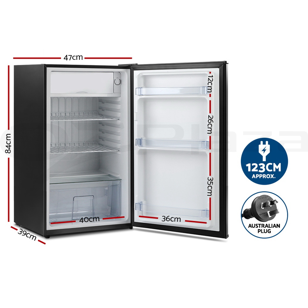 Devanti Bar Fridge Mini Freezer Portable Refrigerator Small Fridge Wine ...