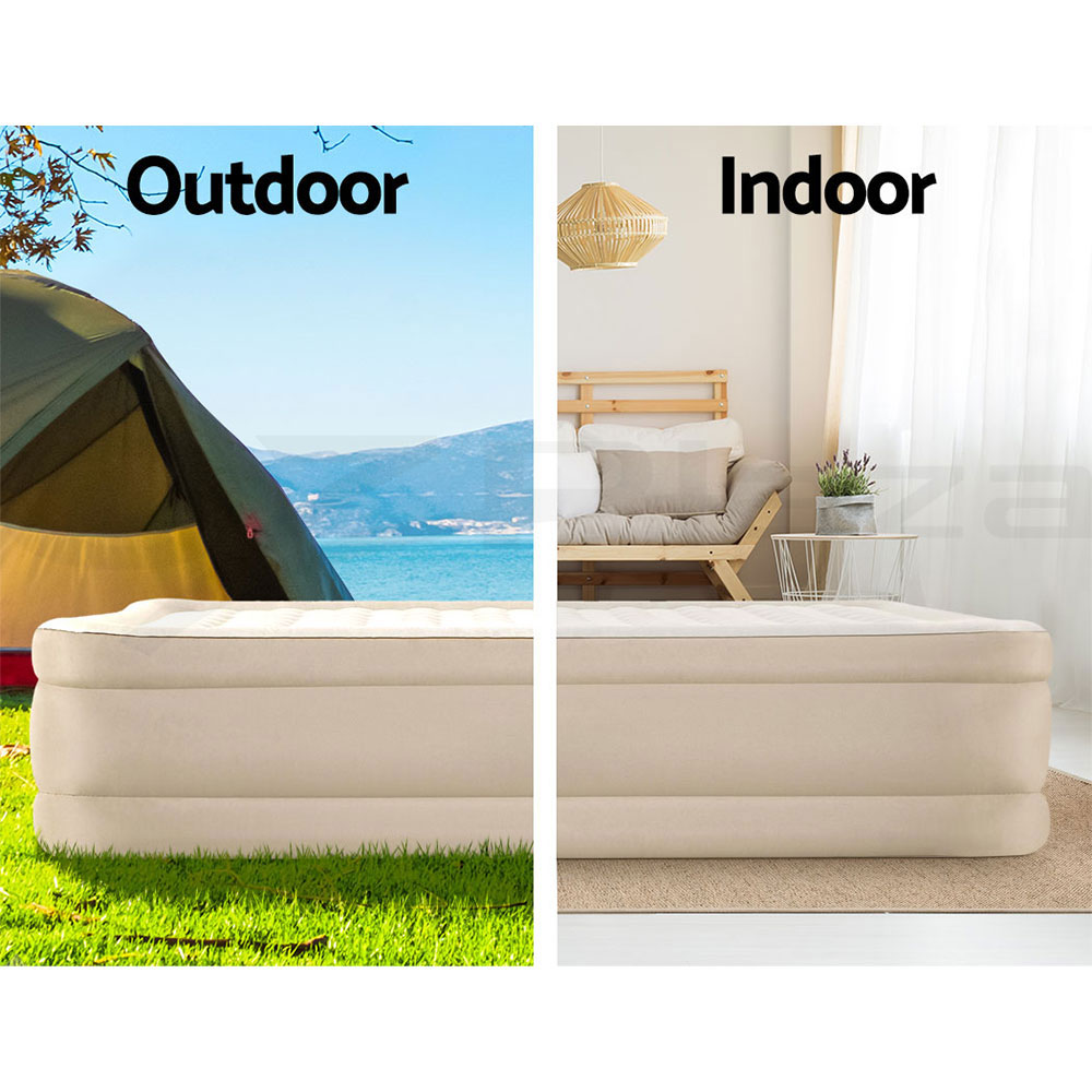 Bestway Air Bed Inflatable King Queen Single Bed Mattress Sleeping Mat ...