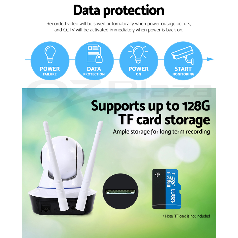 UL-tech Wireless IP Camera 1080P HD CCTV Security System PTZ WIFI ...