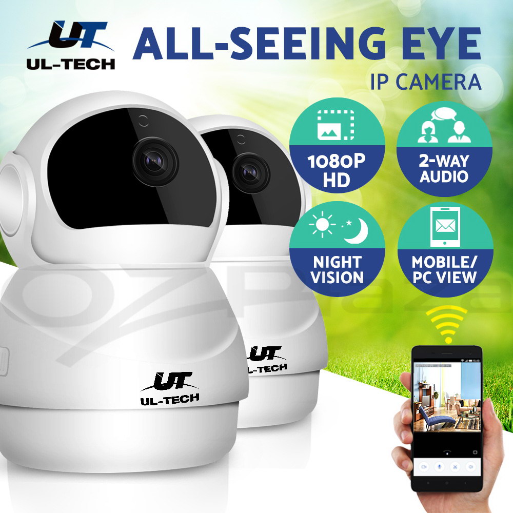 UL-tech Wireless IP Camera CCTV Security System 1080P HD WIFI Home ...
