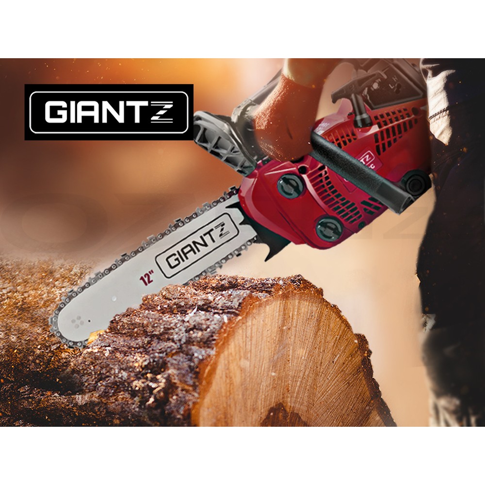 Giantz Petrol Chainsaw Commercial E-Start Bar Tree Pruning Chain Saw ...