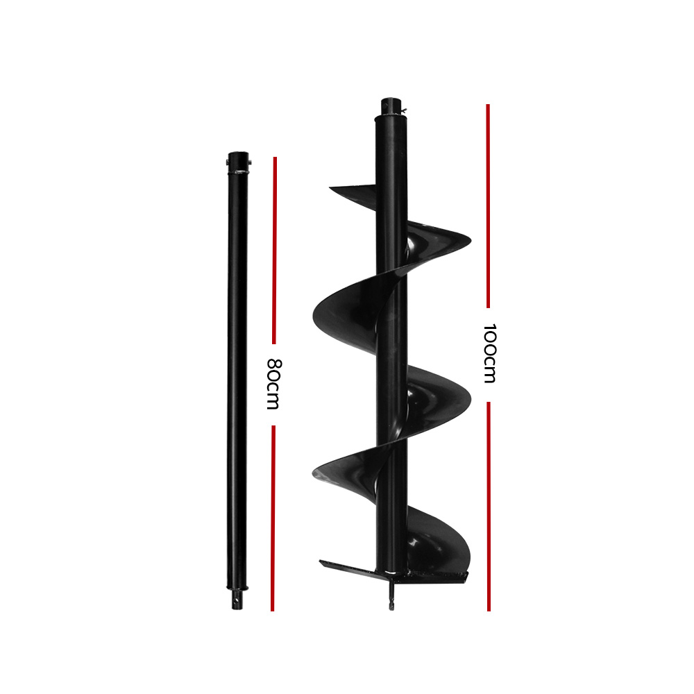 Giantz Post Hole Digger Petrol Motor Diggers Posthole Earth Auger Fence
