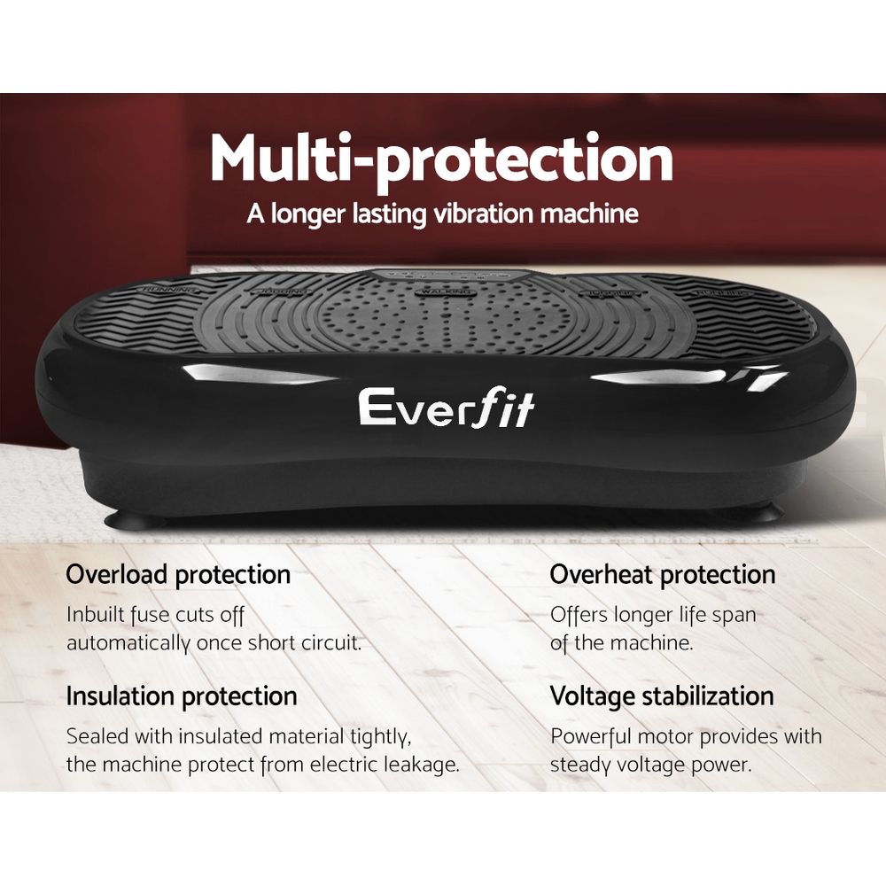 Everfit Vibration Machine Machines Platform Plate Vibrator Exercise Fit ...
