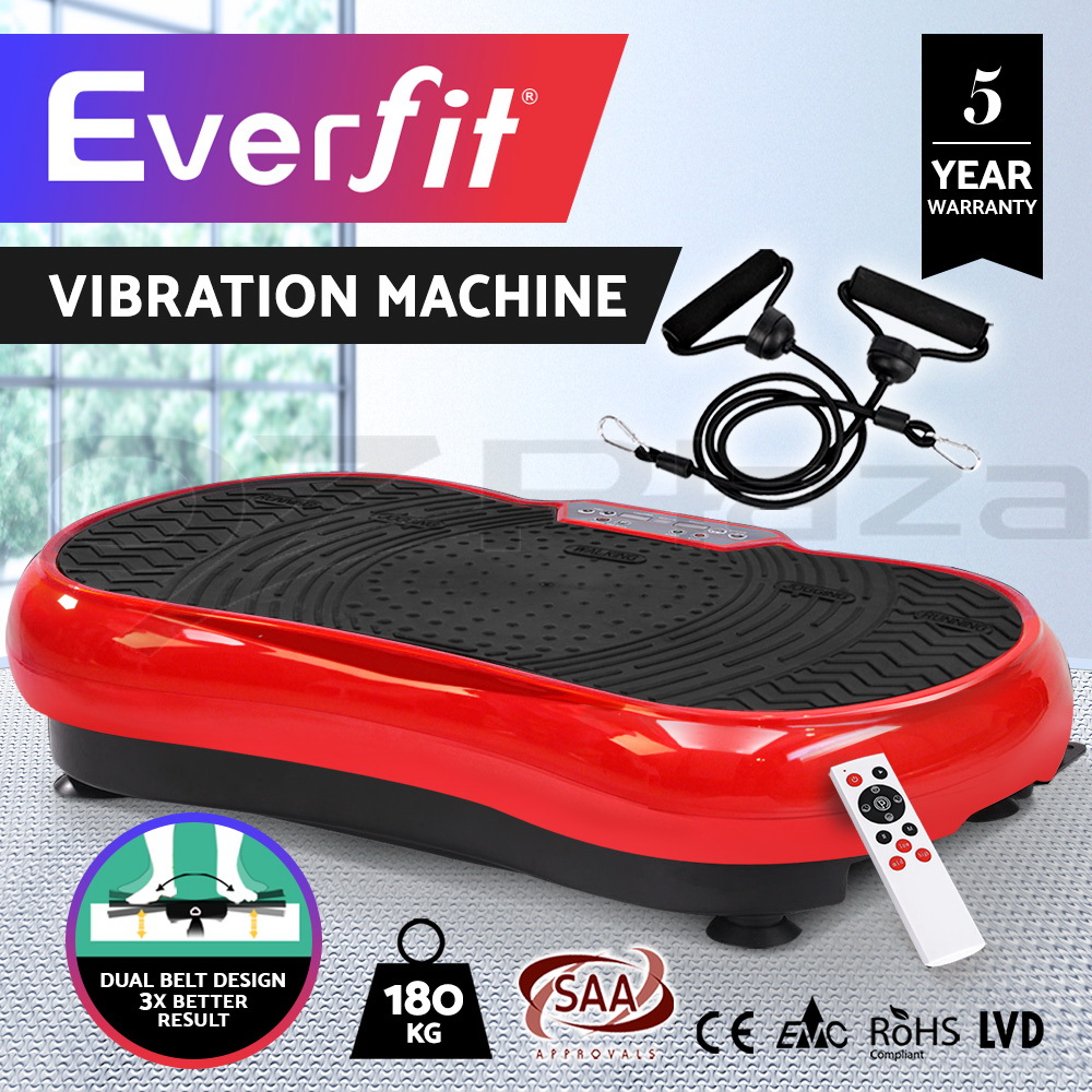 Everfit Vibration Machine Machines Platform Plate Vibrator Exercise Fit ...