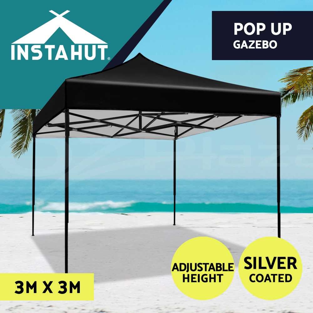 Instahut Gazebo Pop Up Marquee 3x3 3x6 Outdoor Tent Folding 600D Wedding Gazebos | eBay Australia
