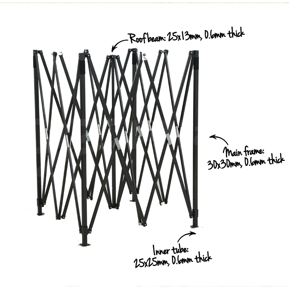 Instahut Gazebo Pop Up Marquee 3x3 3x6 Outdoor Tent Folding 600D Wedding Gazebos | eBay Australia