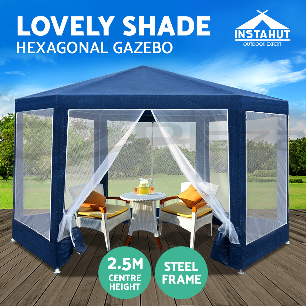 Instahut Gazebo Party Wedding Marquee Outdoor Event Tent Shade Canopy ...