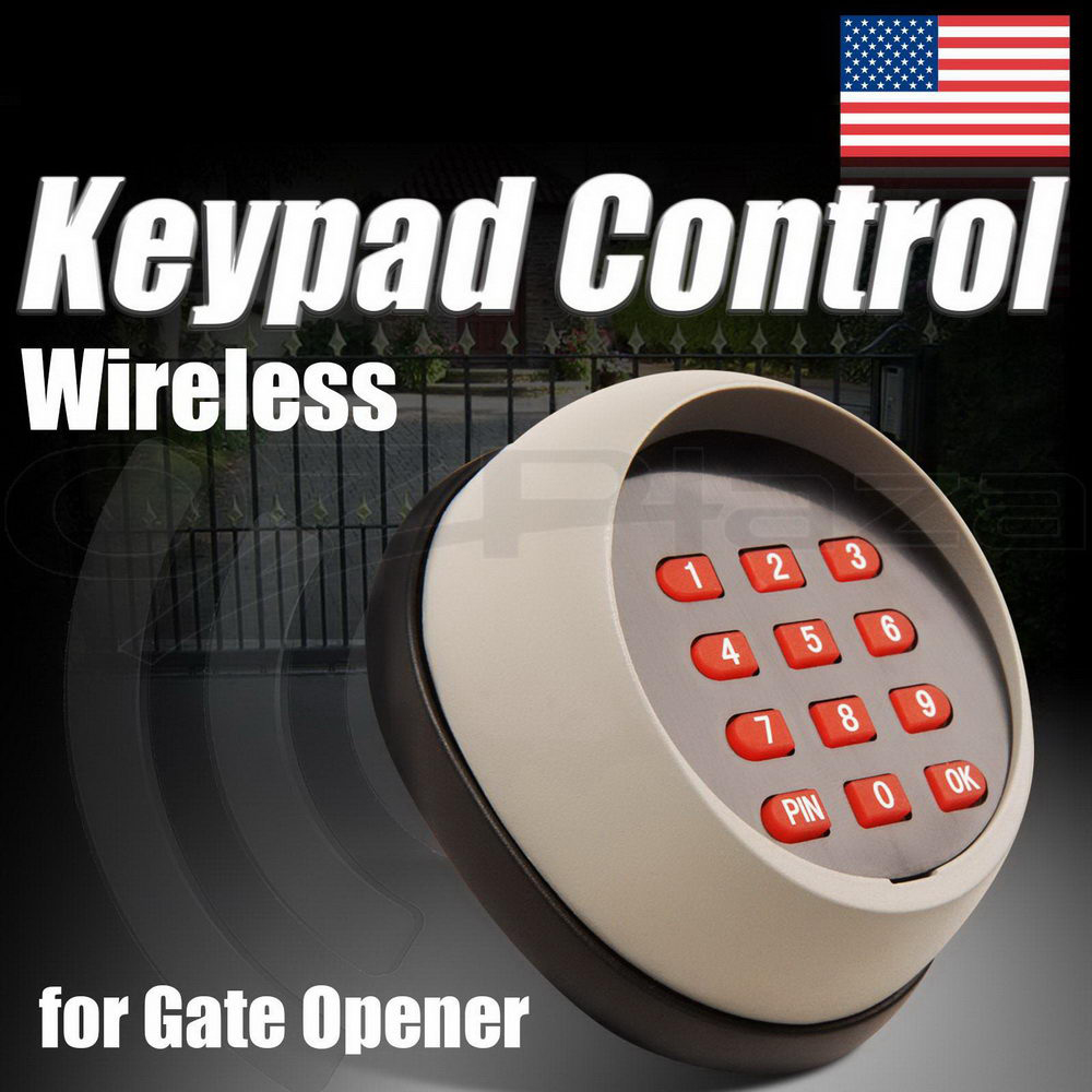 LockMaster Gate Opener Accessories Parts Remote Solar Panel Keypad ...