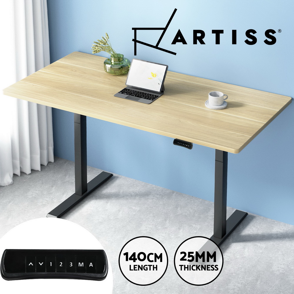 Artiss Sit Stand Desks Electric Standing Desk Dual Motor Height Adjustable