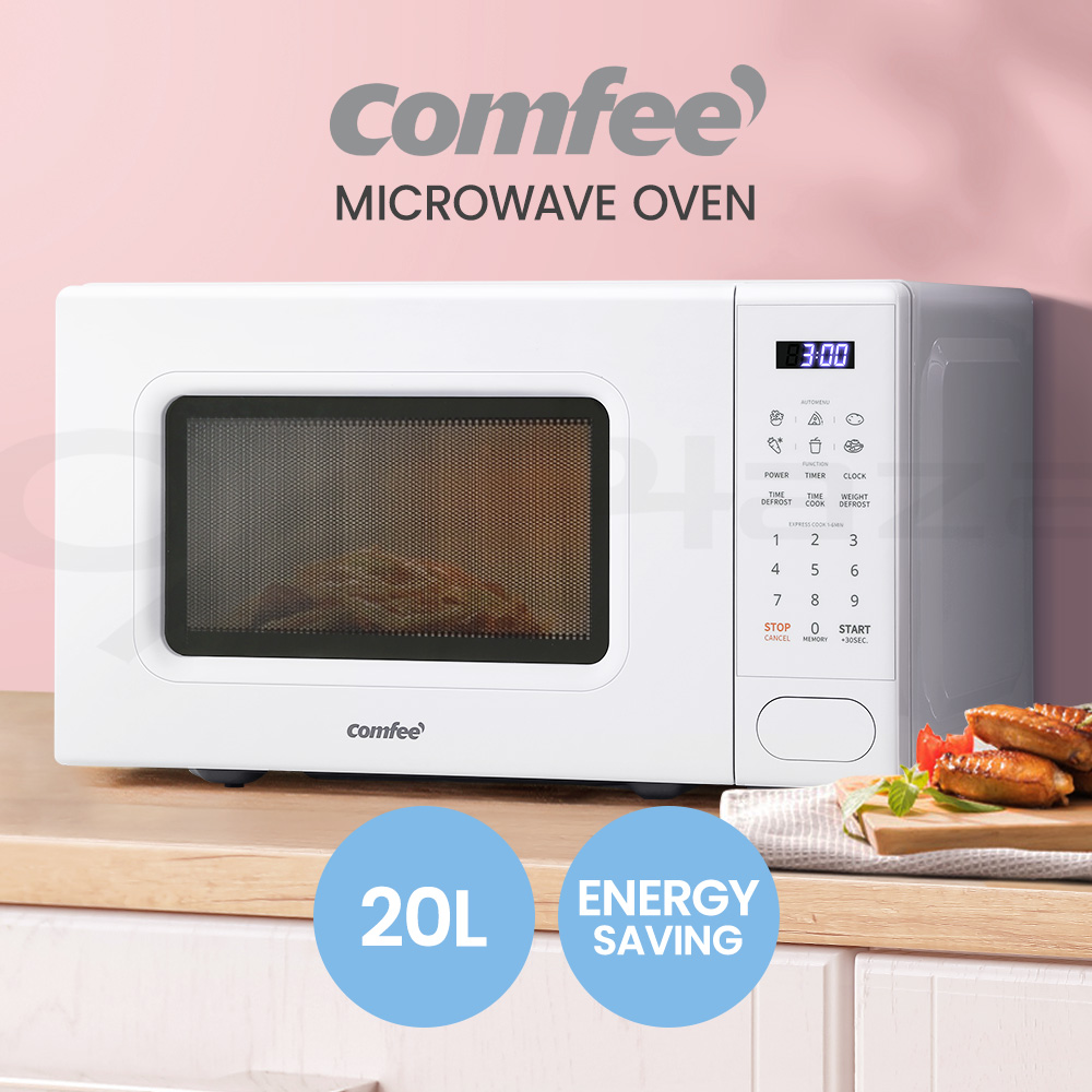 Comfee 20L Microwave Oven 800/700W Countertop Kitchen multi Cooking ...
