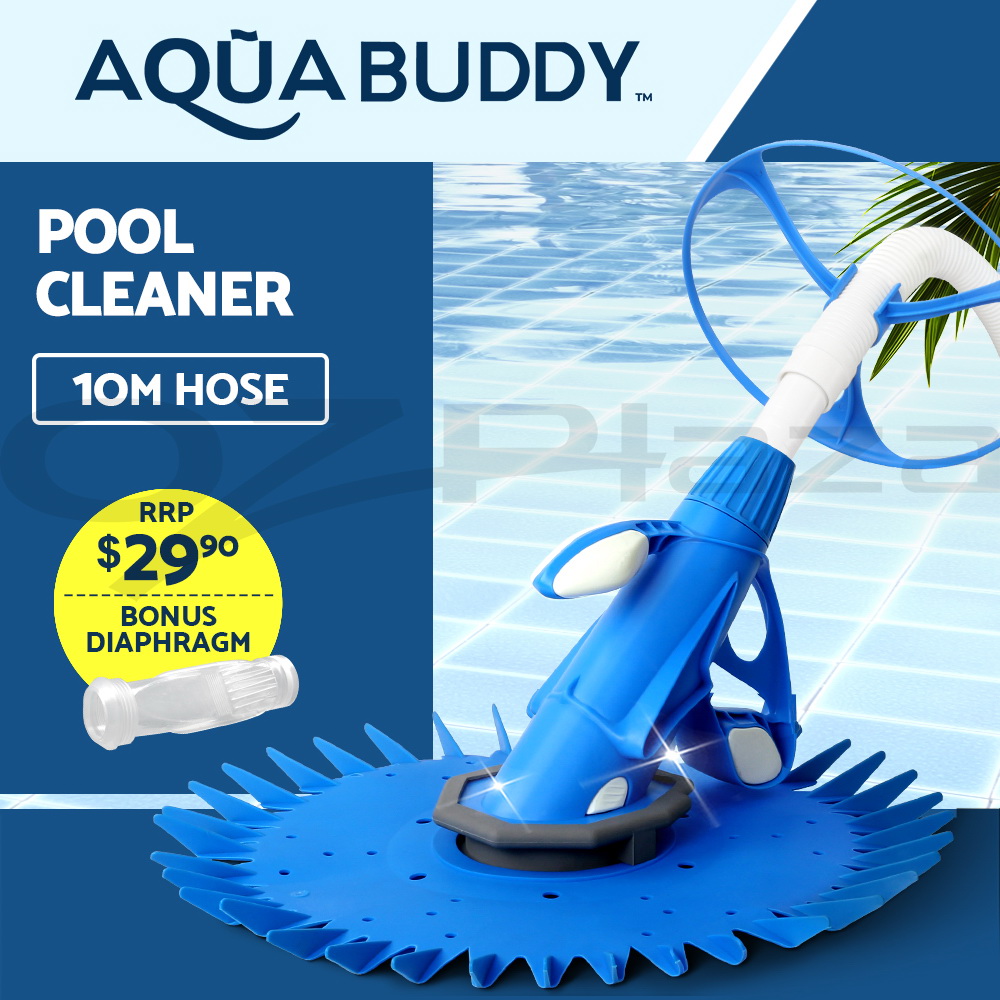 Aqua Buddy Pool Cleaner Automatic Vacuum Cleaners Wall Floor Ground ...