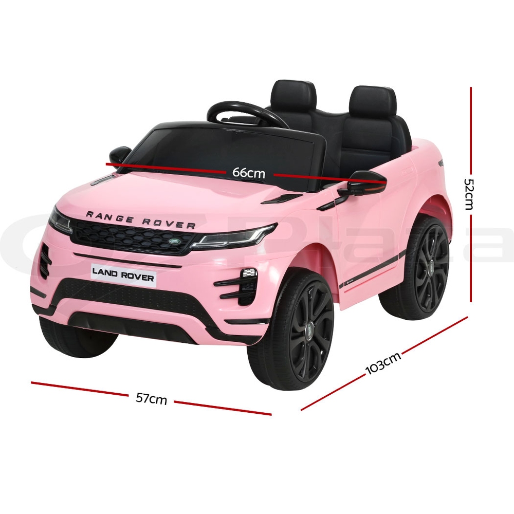 Electric Ride On Car Licensed Land Rover 12V Kids Car Toys Battery ...