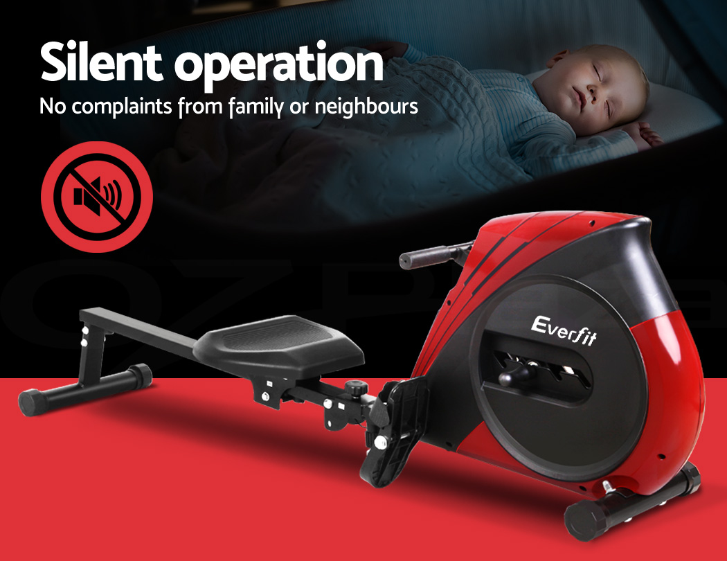 Everfit Rowing Machine Rower Resistance Exercise Fitness Gym Home ...