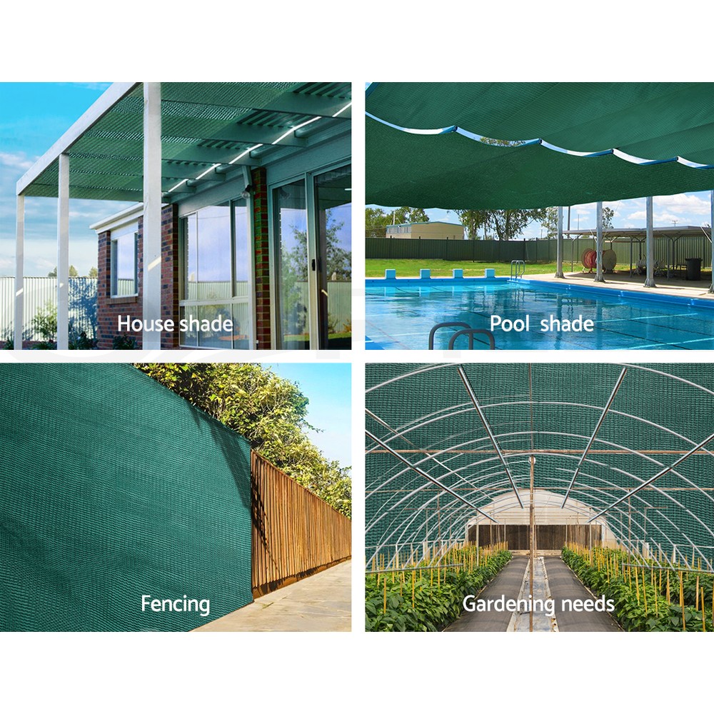 Instahut 30% 50% 70% 90%UV Shade Cloth Shadecloth Sail Mesh Roll ...